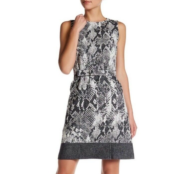 Hugo Boss | Dresses | New Boss Hugo Boss Crew Neck Sleeveless Dress 2 ...